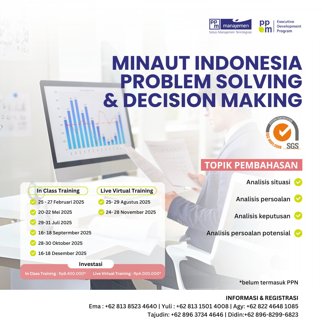 Minaut Indonesia - Problem Solving & Decision Making [In-Class Training] | PBP